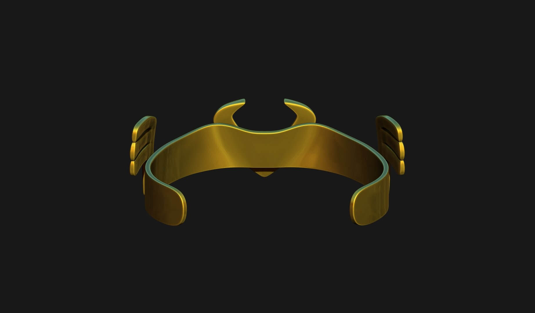 KID Loki Crown - Loki TV Series 2021 3D Model by blackstar90