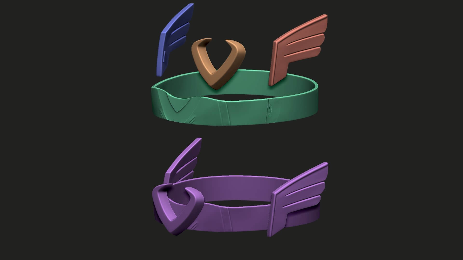 KID Loki Crown - Loki TV Series 2021 3D Print Model by blackstar90