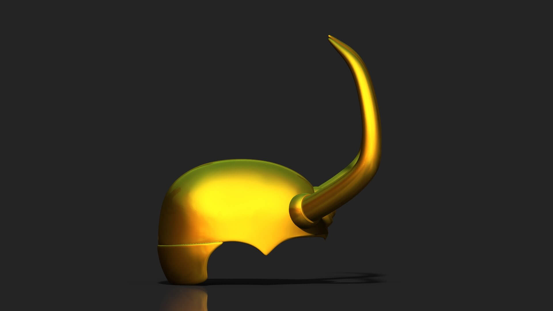King Loki Crown Helmet - 3D Print Model by blackstar90