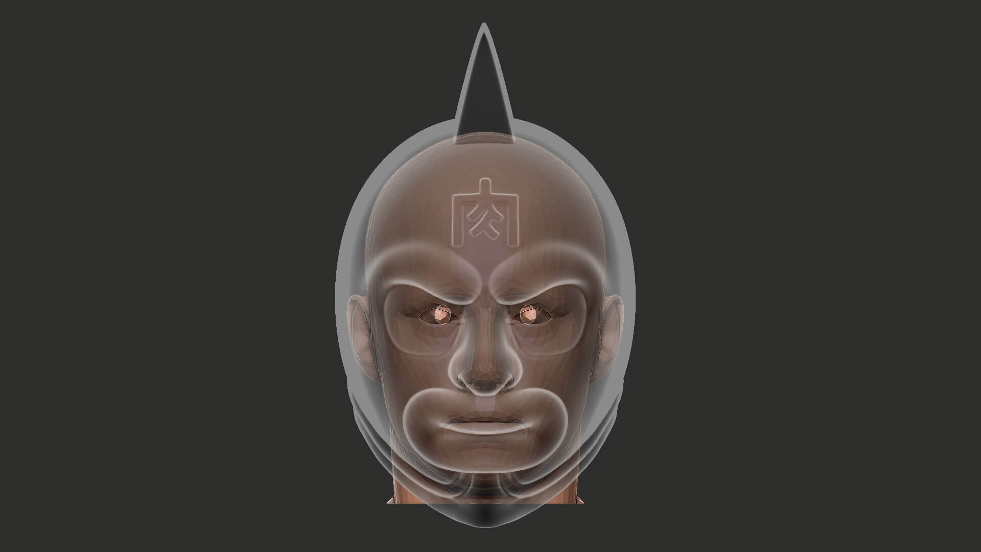 Kinnikuman Mask - Ultimate Muscle Cosplay 3D Model by blackstar90