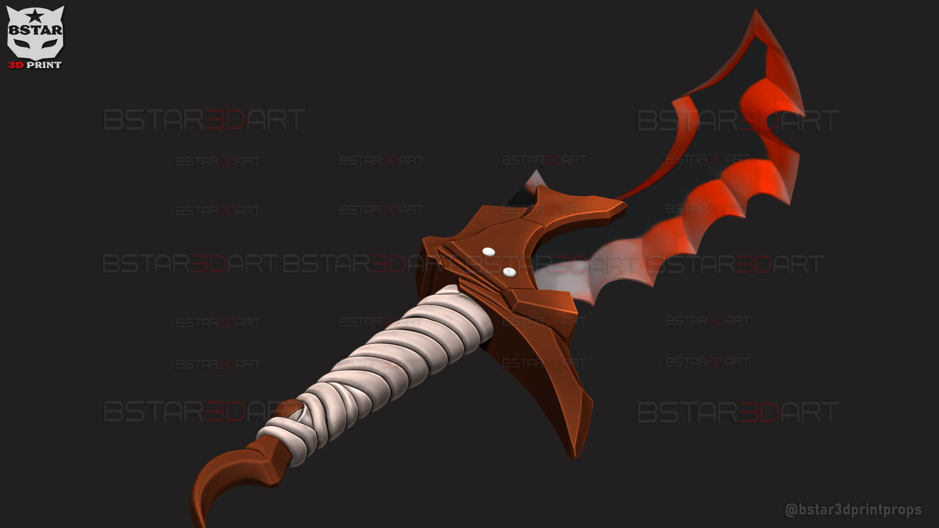 Knight Slayer Dagger High Quality- Solo Leveling Cosplay 3D Print Model ...