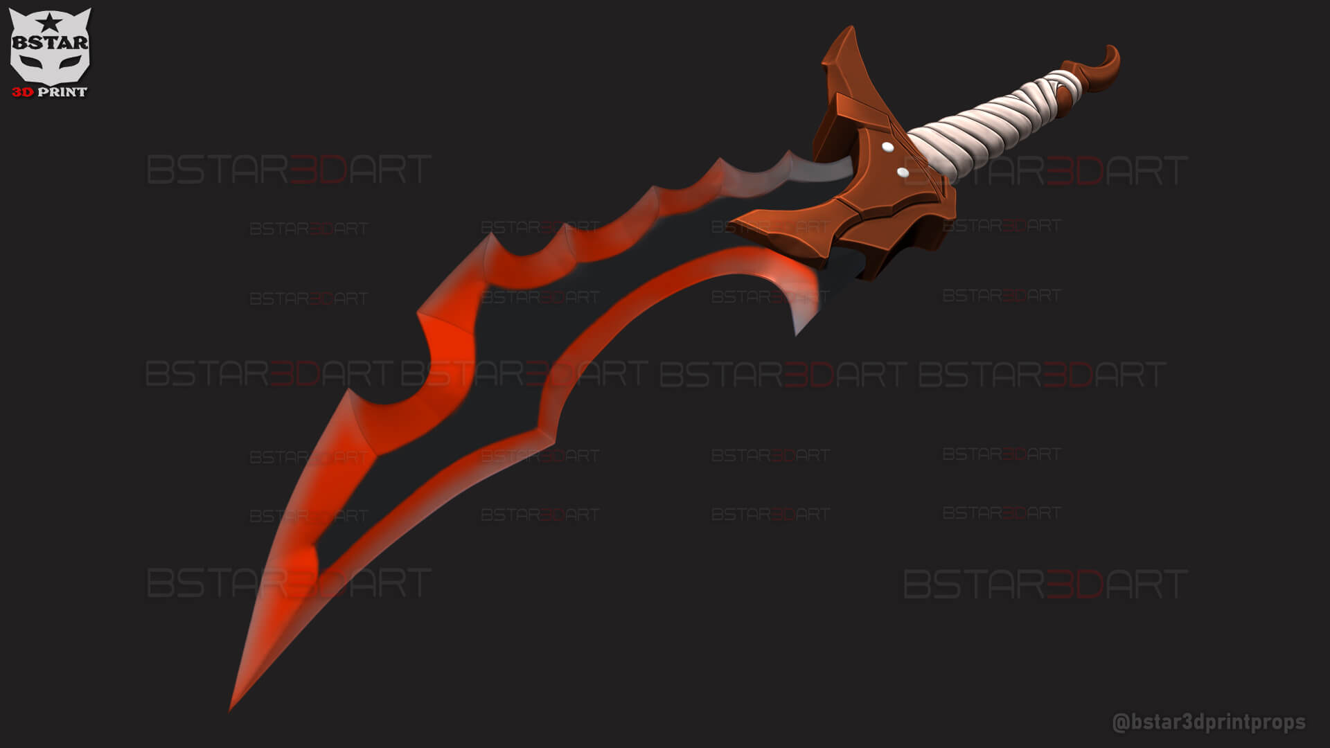 Knight Slayer Dagger High Quality- Solo Leveling Cosplay 3D Print Model ...