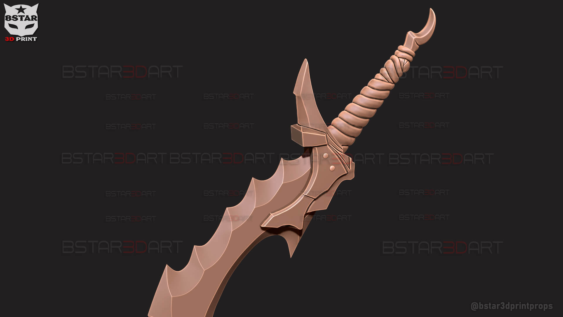Knight Slayer Dagger High Quality- Solo Leveling Cosplay 3D Print Model ...