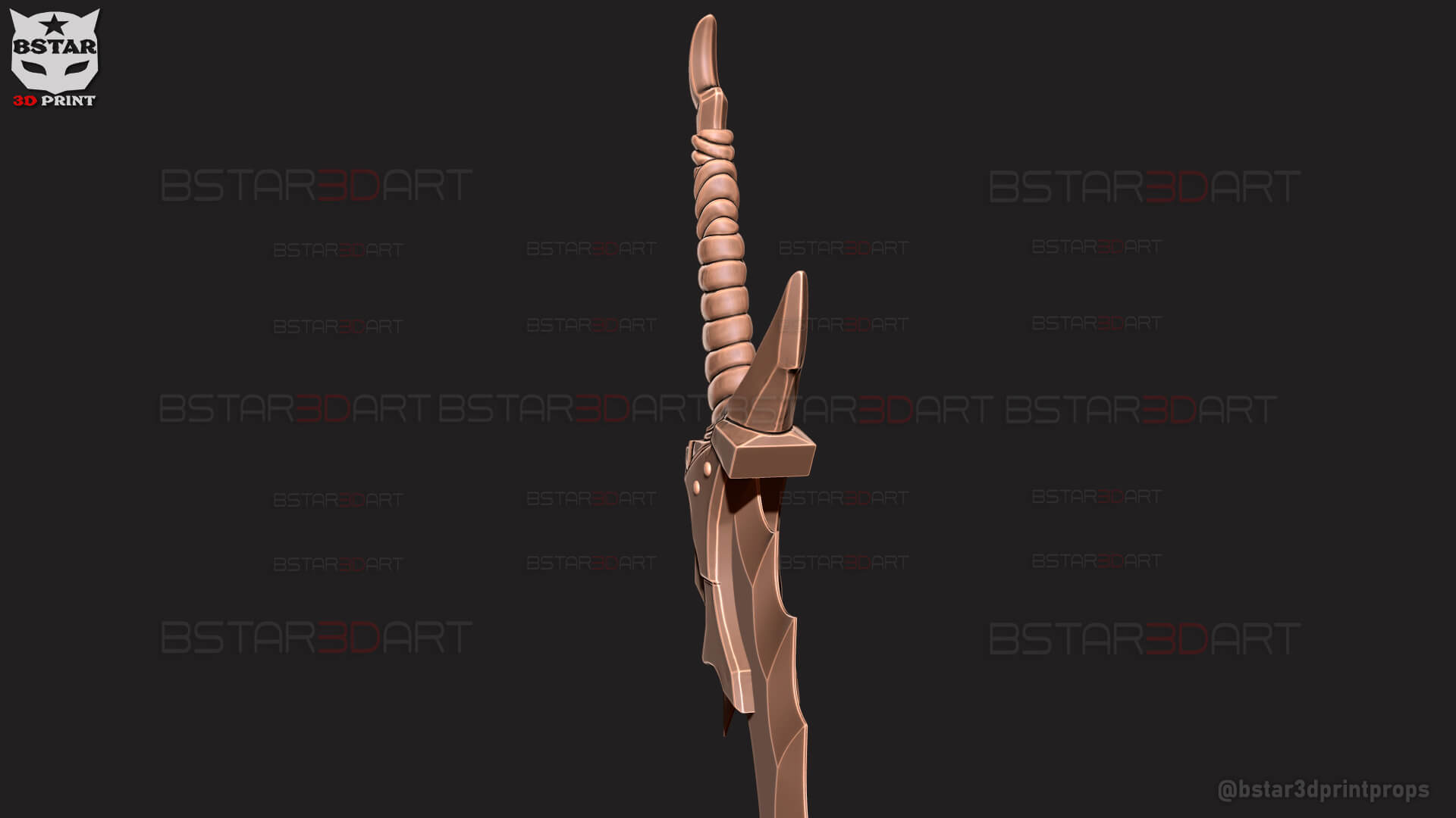 Knight Slayer Dagger High Quality- Solo Leveling Cosplay 3D Print Model ...