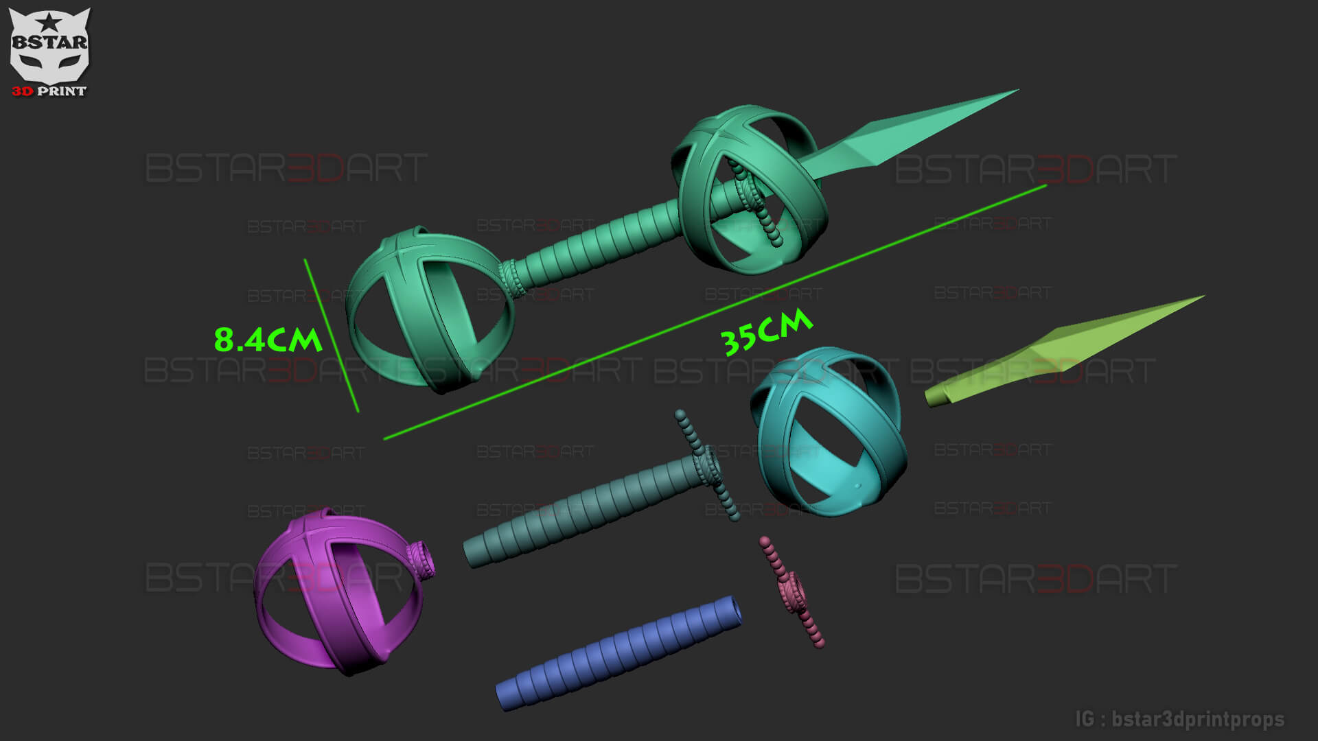 Kumatoke Sukuna Cursed Tool - Jujutsu Kaisen Cosplay 3D Model by ...