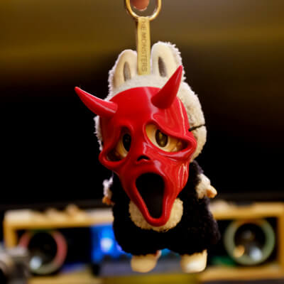 Labubu Accessories Ghost Face Mask Costume for Halloween - 3D Model by ...