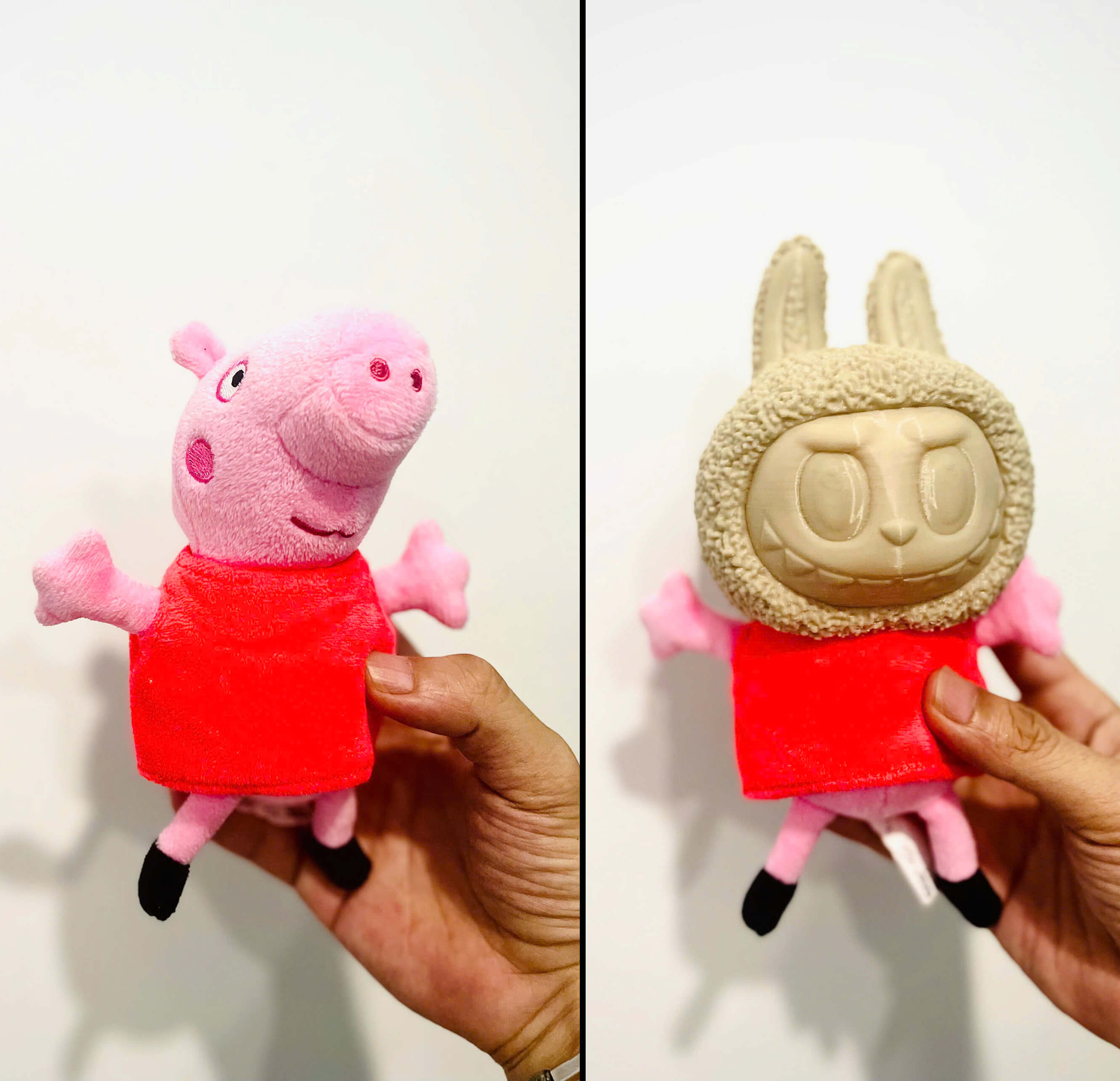 Labubu Head High Quality for Decoration and Wearable Cosplay - 3D Model ...