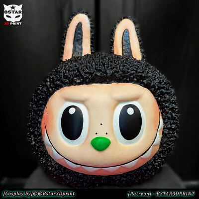 Labubu Head High Quality for Decoration and Wearable Cosplay - 3D Model ...