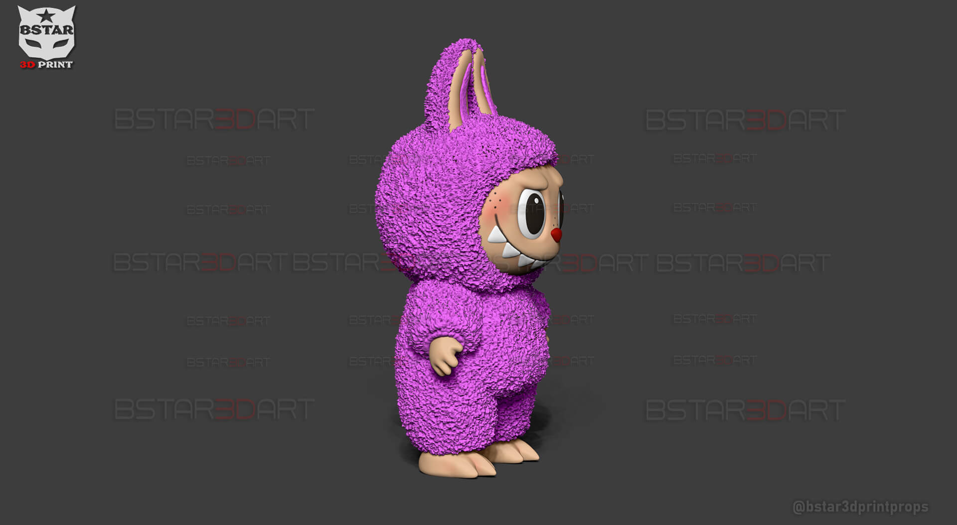 Labubu Original High Quality - Pop Mart Toys 3D Model by blackstar90