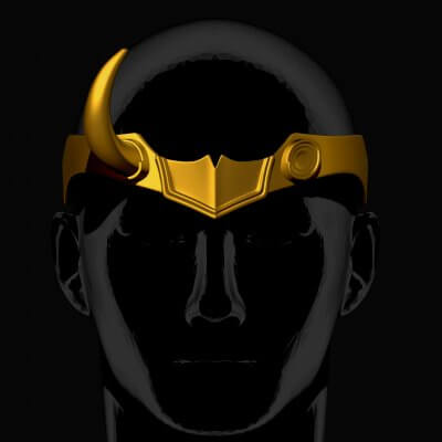 Lady Loki Crown - Loki Variant - Sylvie Laufeydottir 3D Model by ...