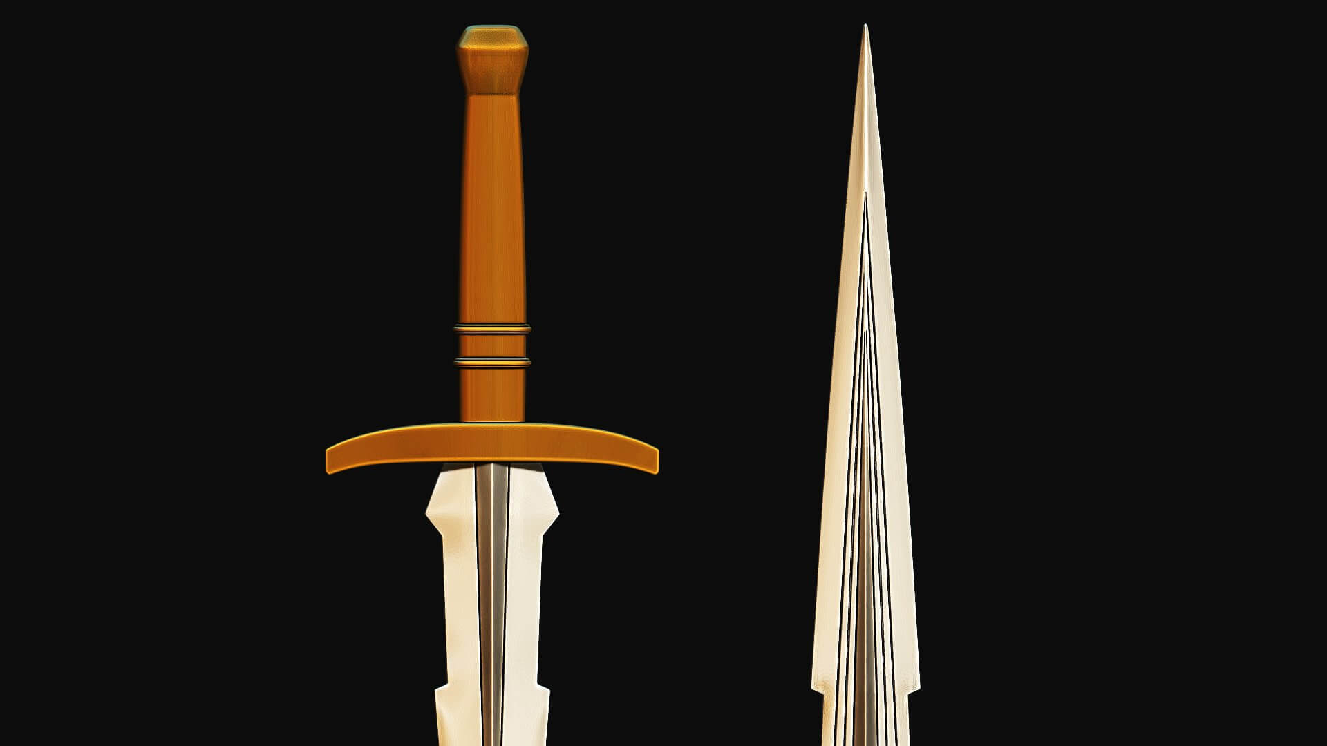 Loki Dagger - Weapon of Loki - TV Series 2021 3D Model by blackstar90