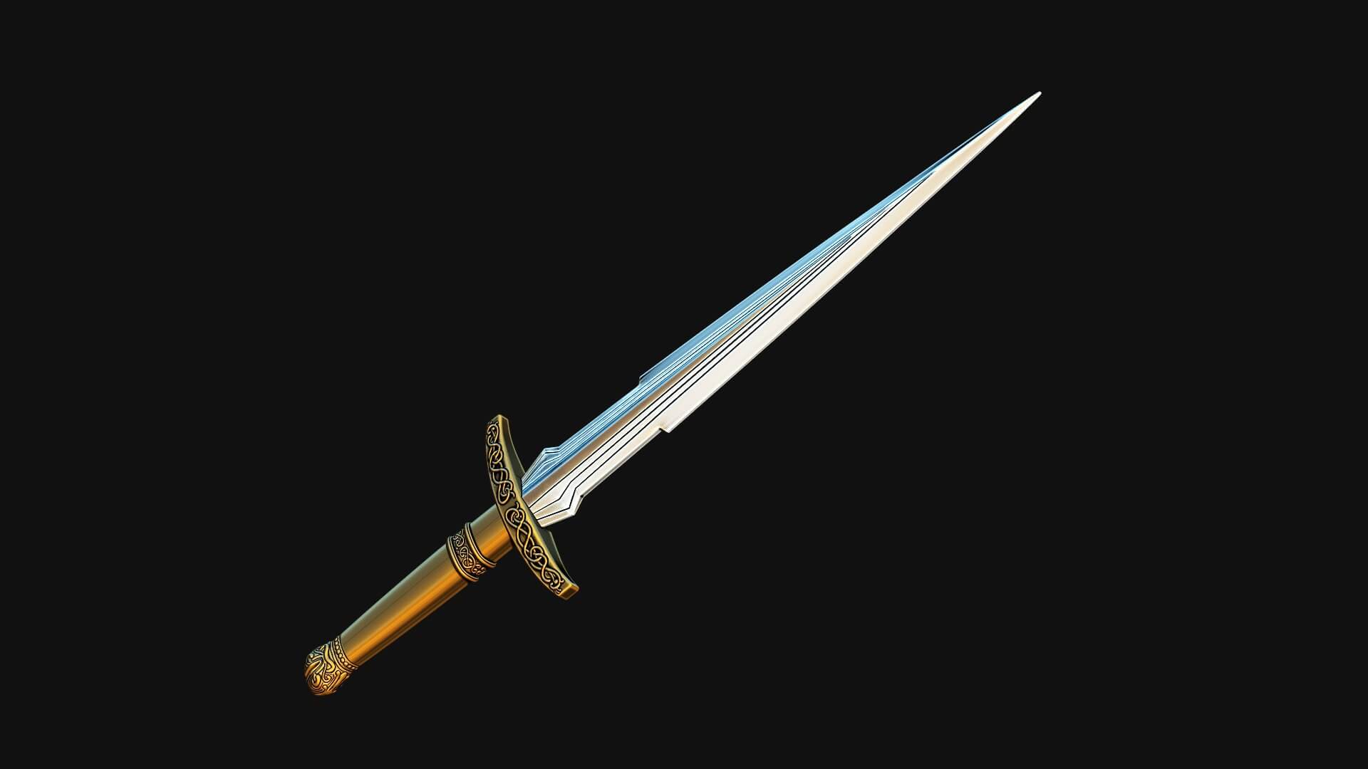 Loki Dagger - Weapon of Loki - TV Series 2021 3D Model by blackstar90