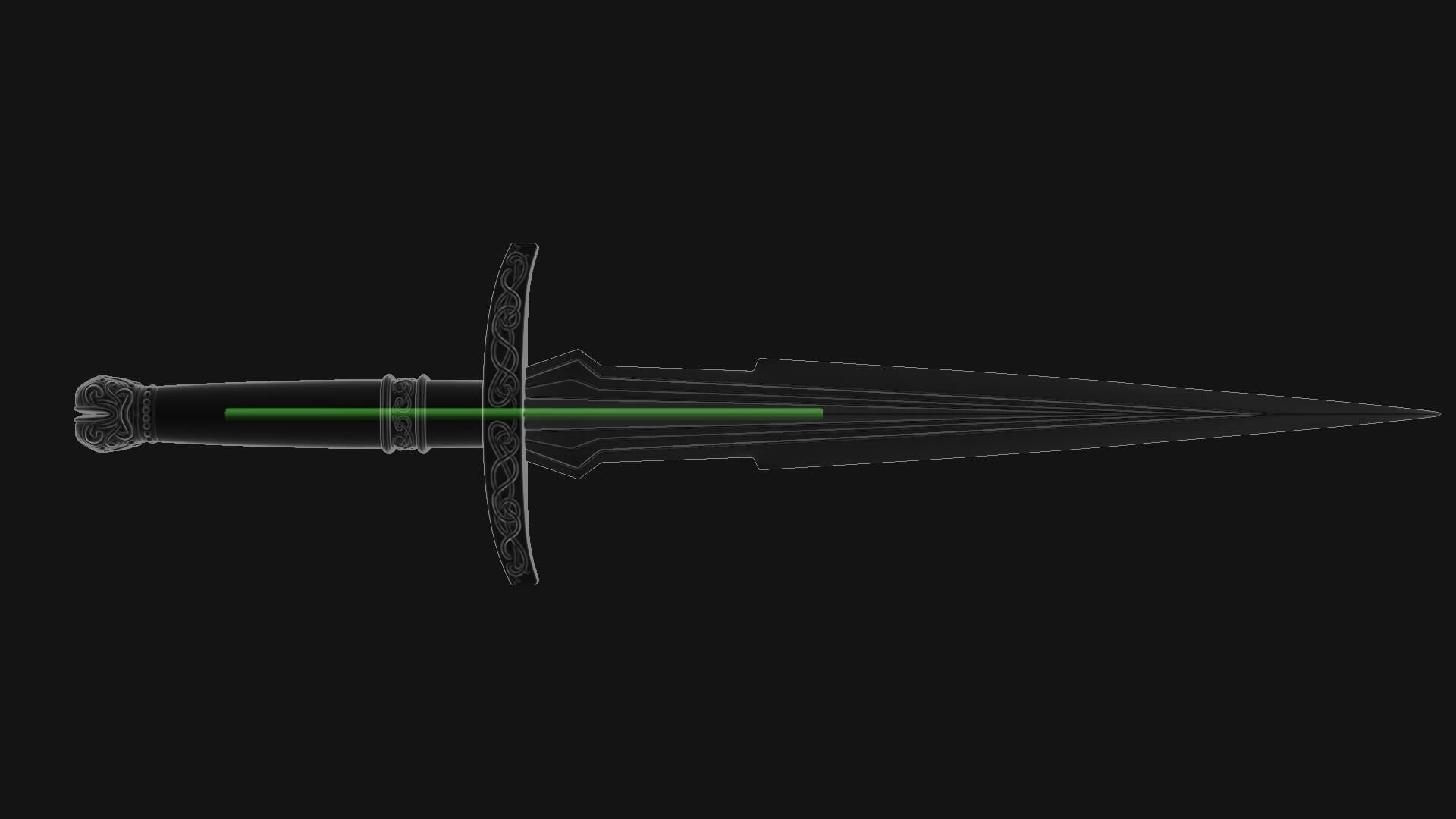 Loki Dagger - Weapon of Loki - TV Series 2021 3D Model by blackstar90