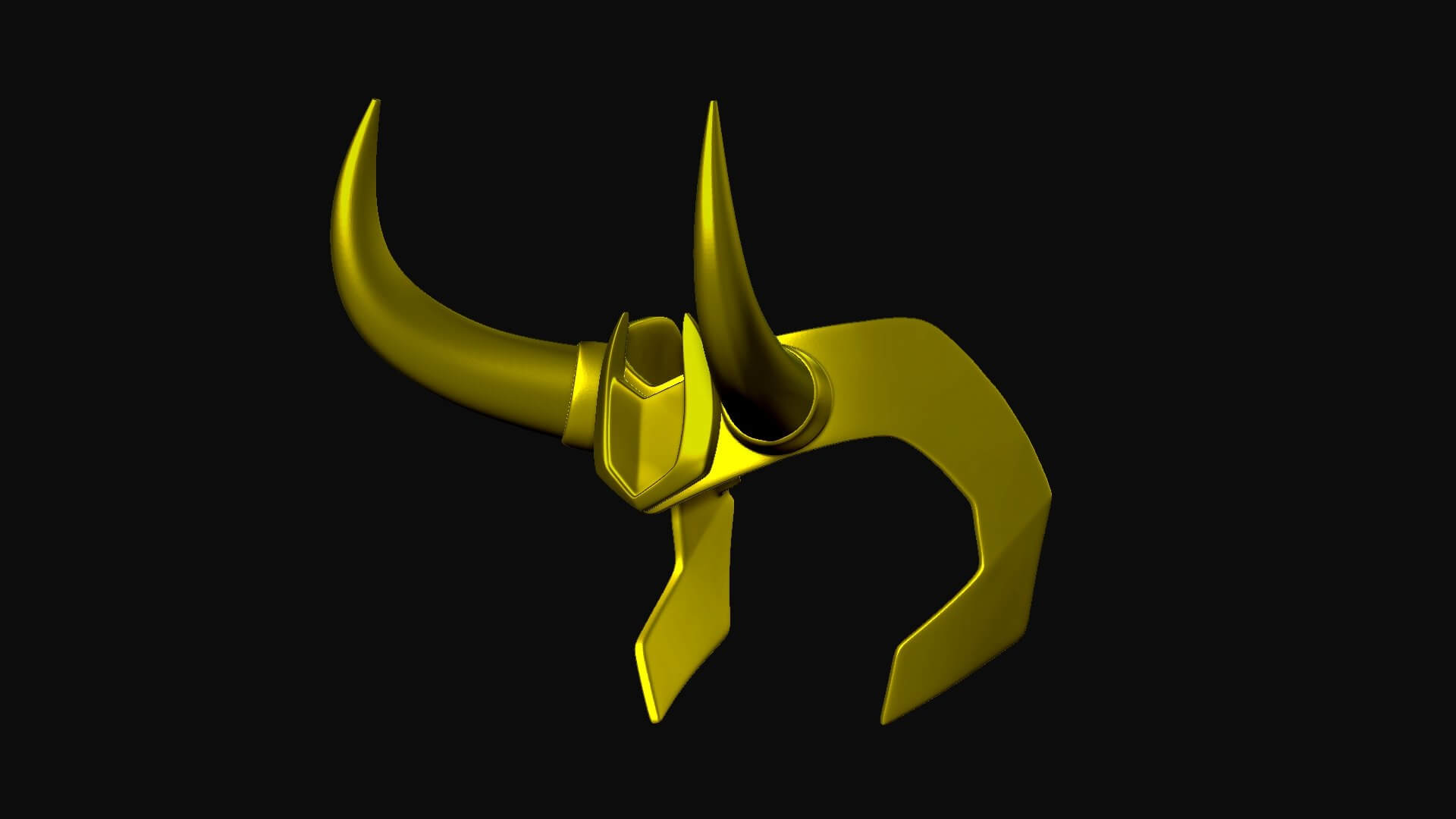 Loki Mask - TV Series 2021 3D Print Model by blackstar90