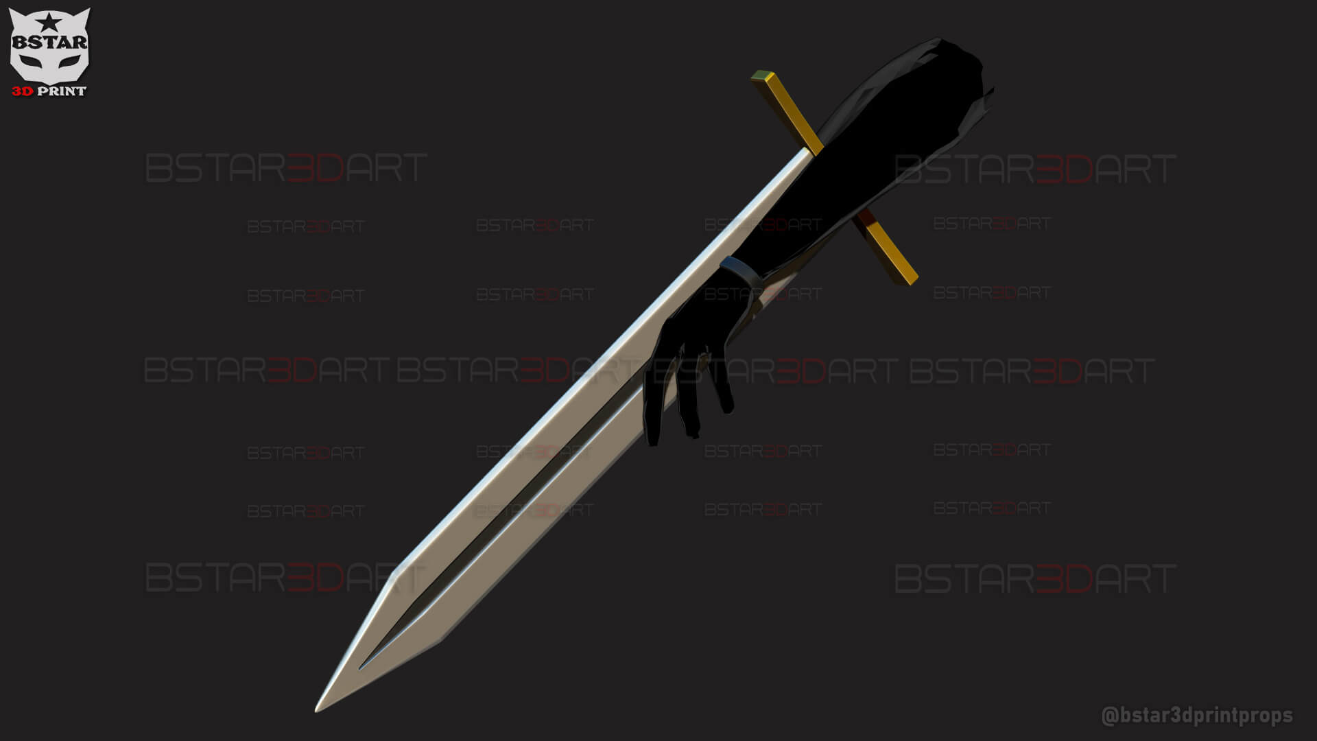 Long Sword Devil Blade Arm - Chainsaw Man Cosplay 3D Model by blackstar90