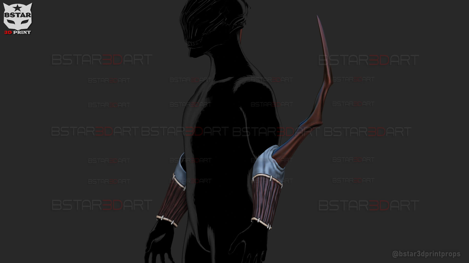 Mahito Final Form Arm Armor - Jujutsu Kaisen Cosplay 3D Model by ...