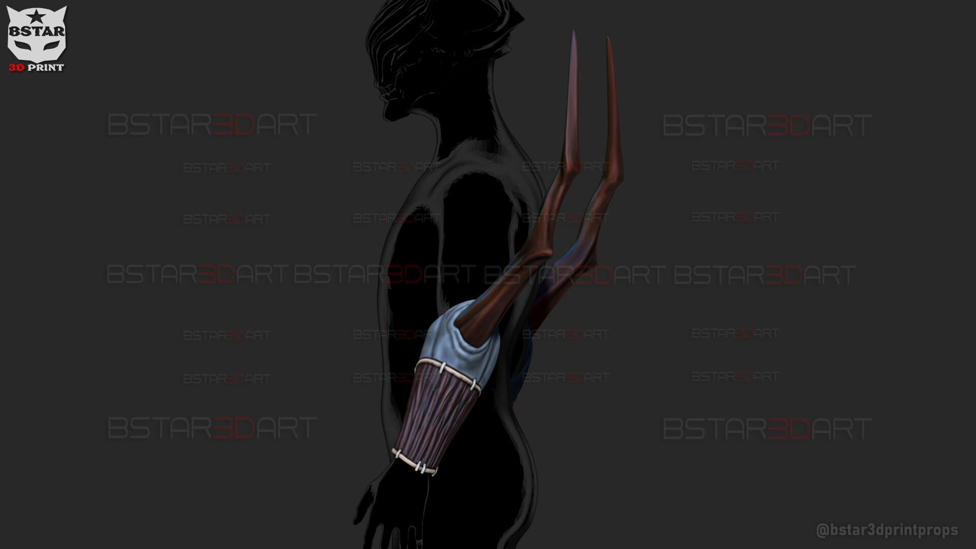 Mahito Final Form Arm Armor - Jujutsu Kaisen Cosplay 3D Model by ...