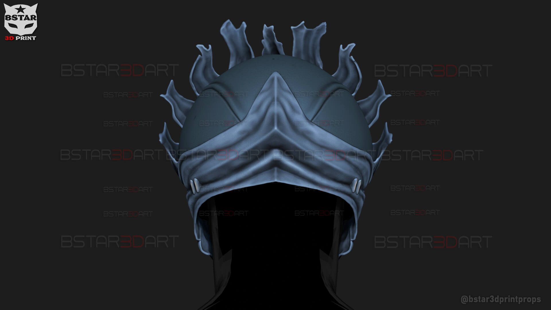 Mahito Final Form Mask - Jujutsu Kaisen Cosplay 3D Model by blackstar90