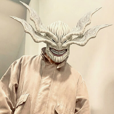 MAHORAGA Head Mask - Jujutsu Kaisen Cosplay 3D Model by blackstar90