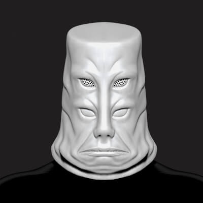 Master Tengen Head Wearable Mask with Jujutsu Kaisen Cosplay - 3D Model ...