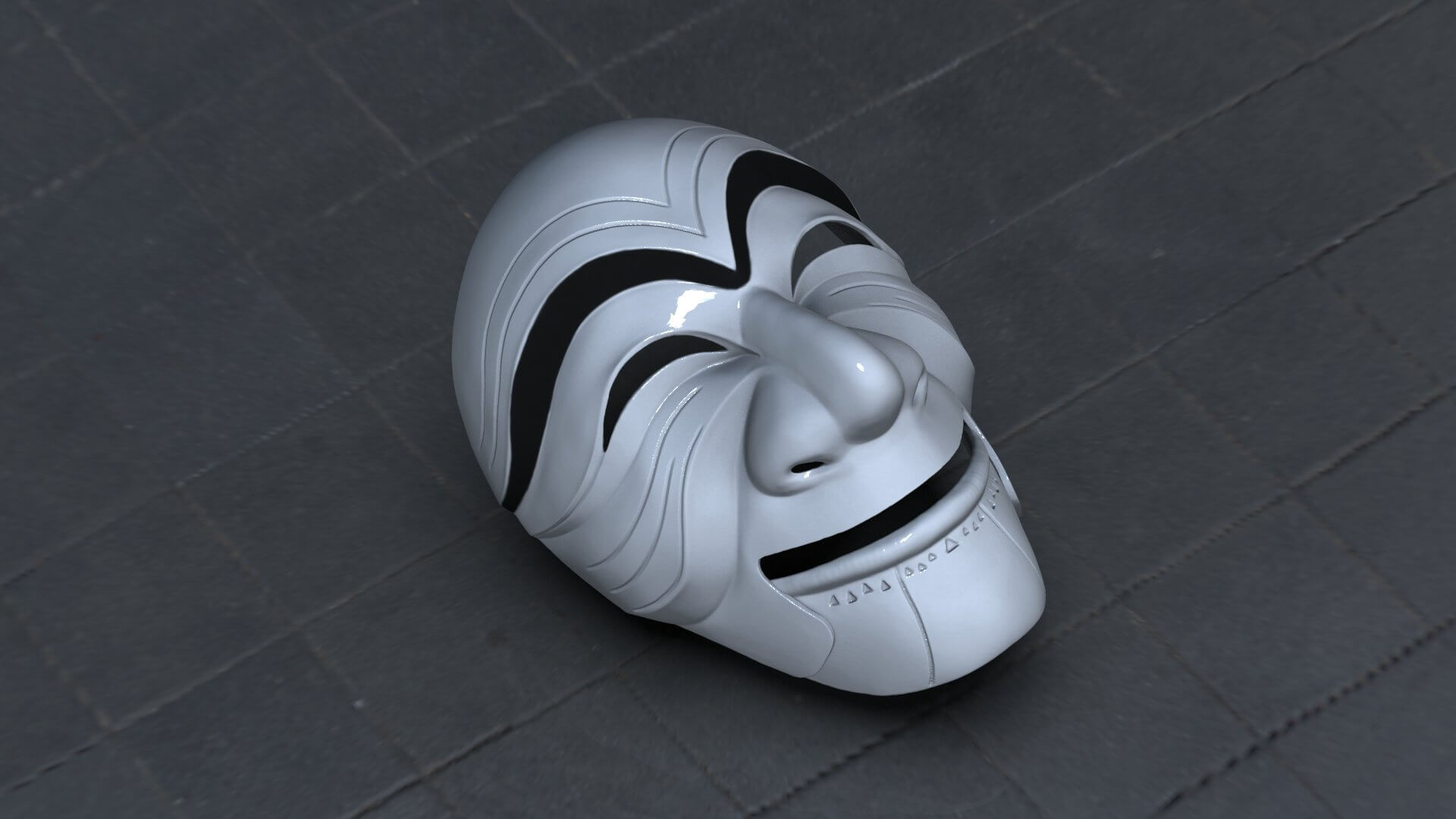 Money Heist Mask - Korea - Joint Economic Area 3D Print Model by ...