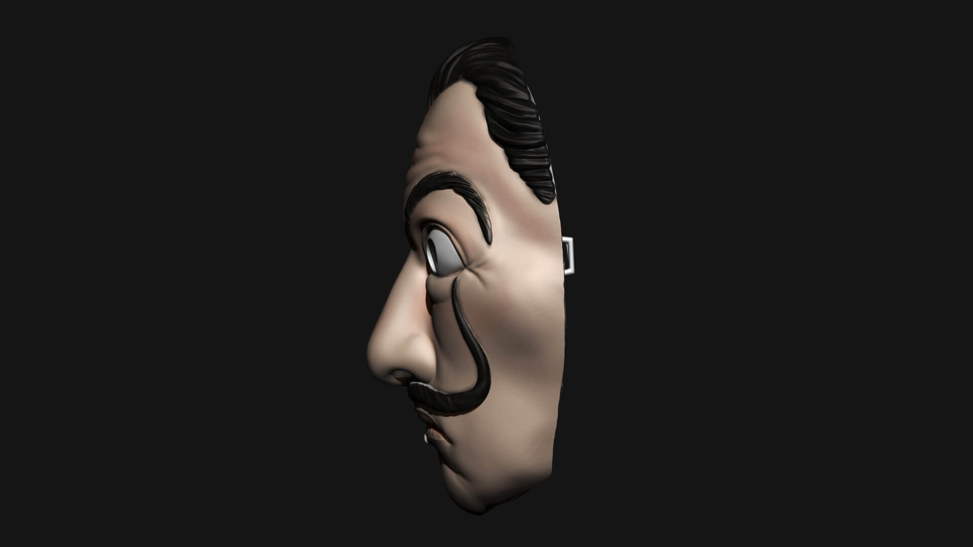 Money Heist Mask - Mixed Version Korea and Spainish 3D Print Model by ...