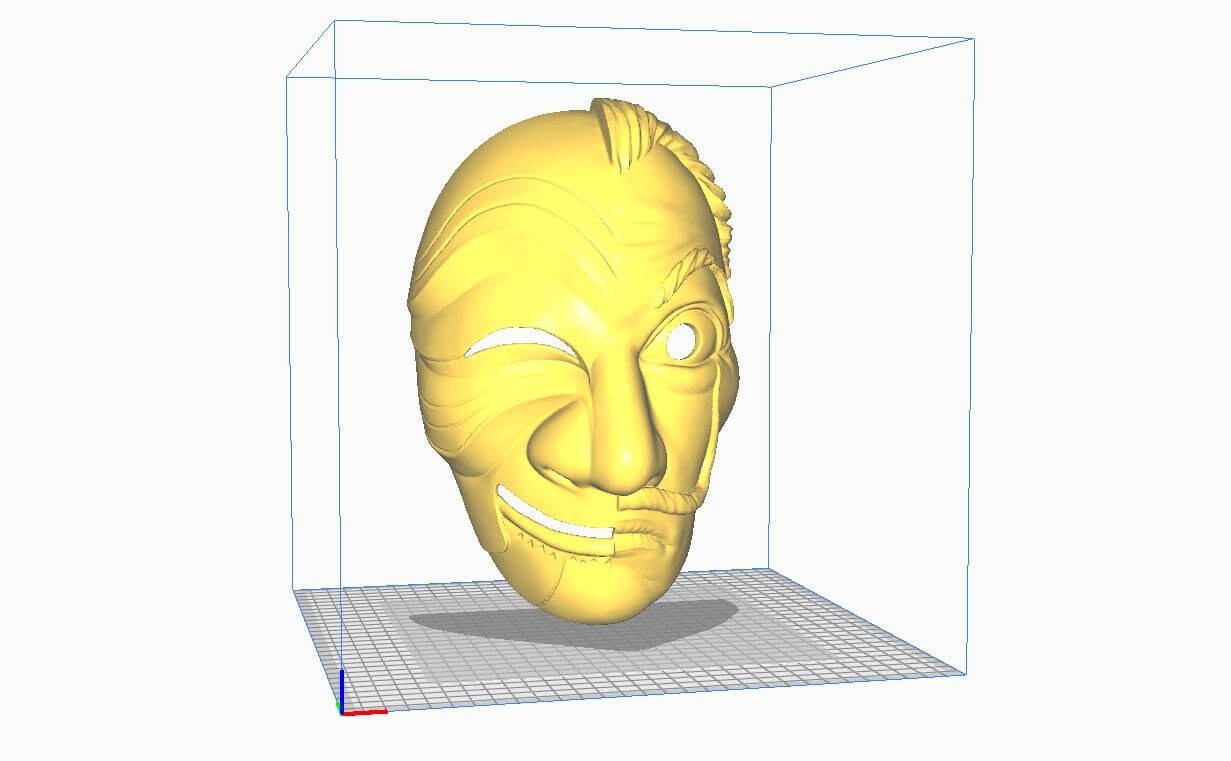 Money Heist Mask - Mixed Version Korea and Spainish 3D Print Model by ...