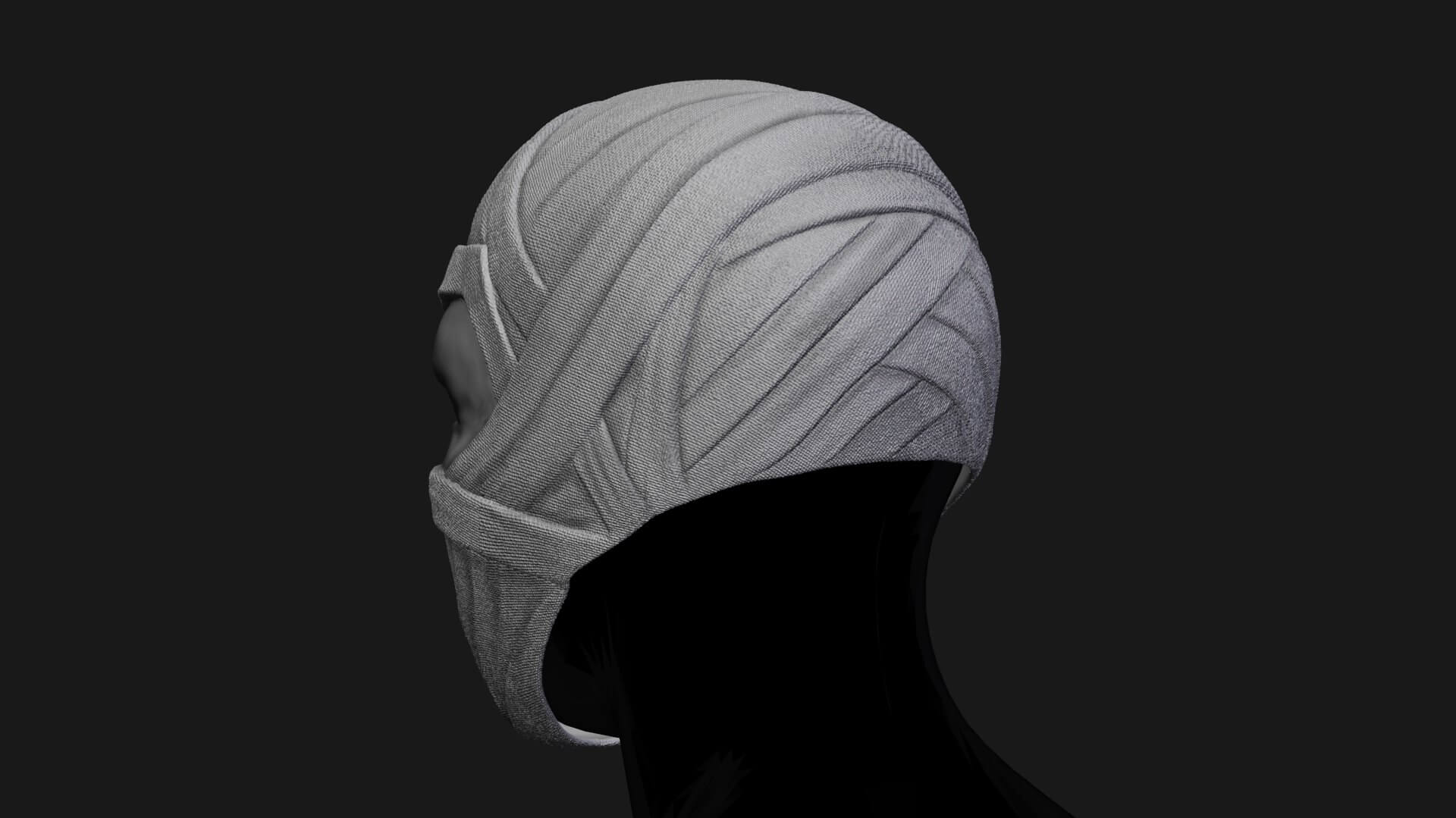 Moon Knight Mask - Marvel Comic Cosplay 3D Model by blackstar90