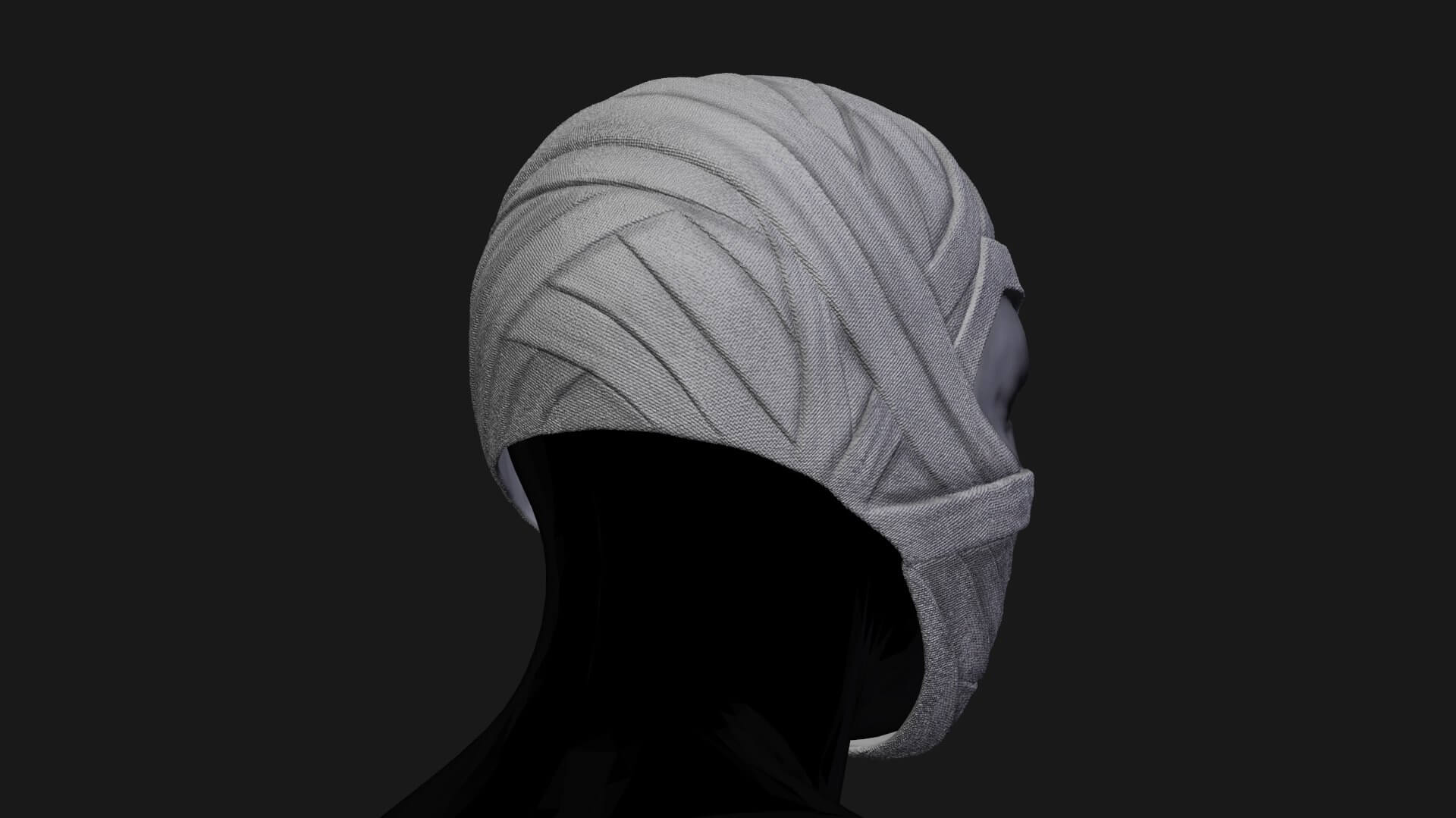 Moon Knight Mask - Marvel Comic Cosplay 3D Model by blackstar90
