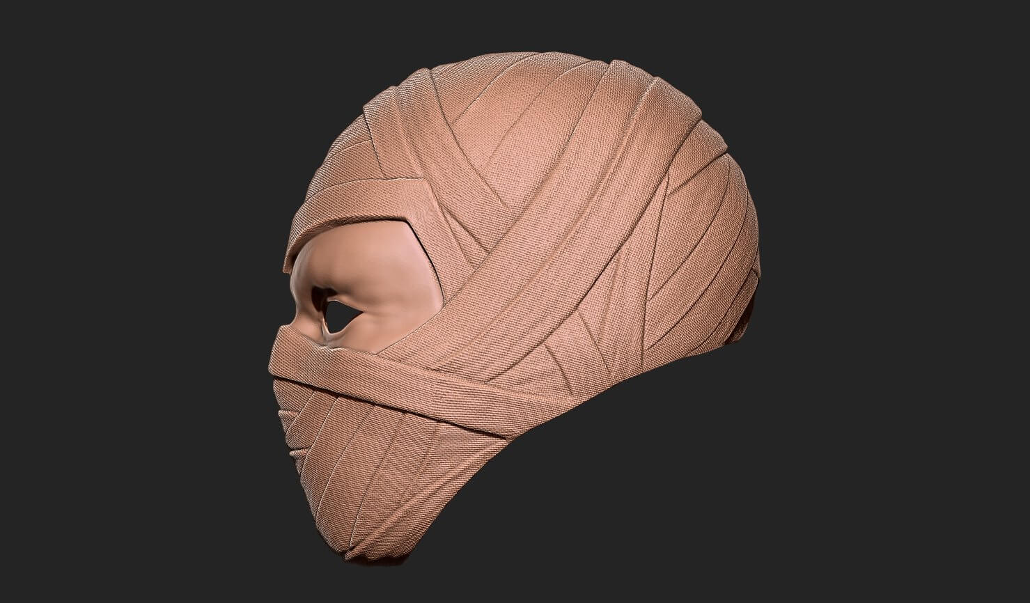 Moon Knight Mask - Marvel Comic Cosplay 3D Model by blackstar90