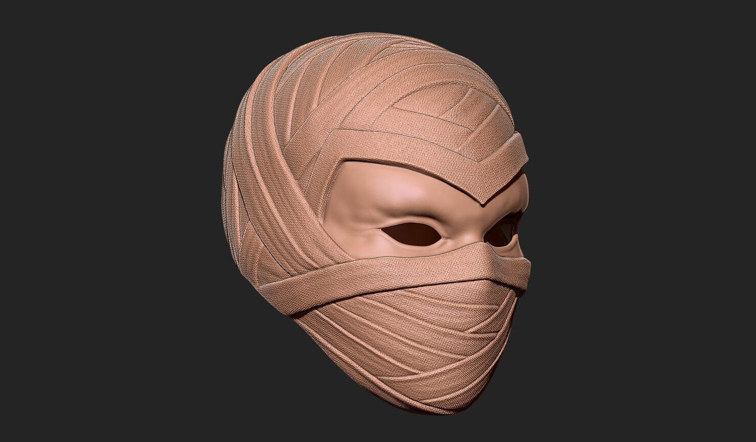 Moon Knight Mask - Marvel Comic Cosplay 3D Model by blackstar90