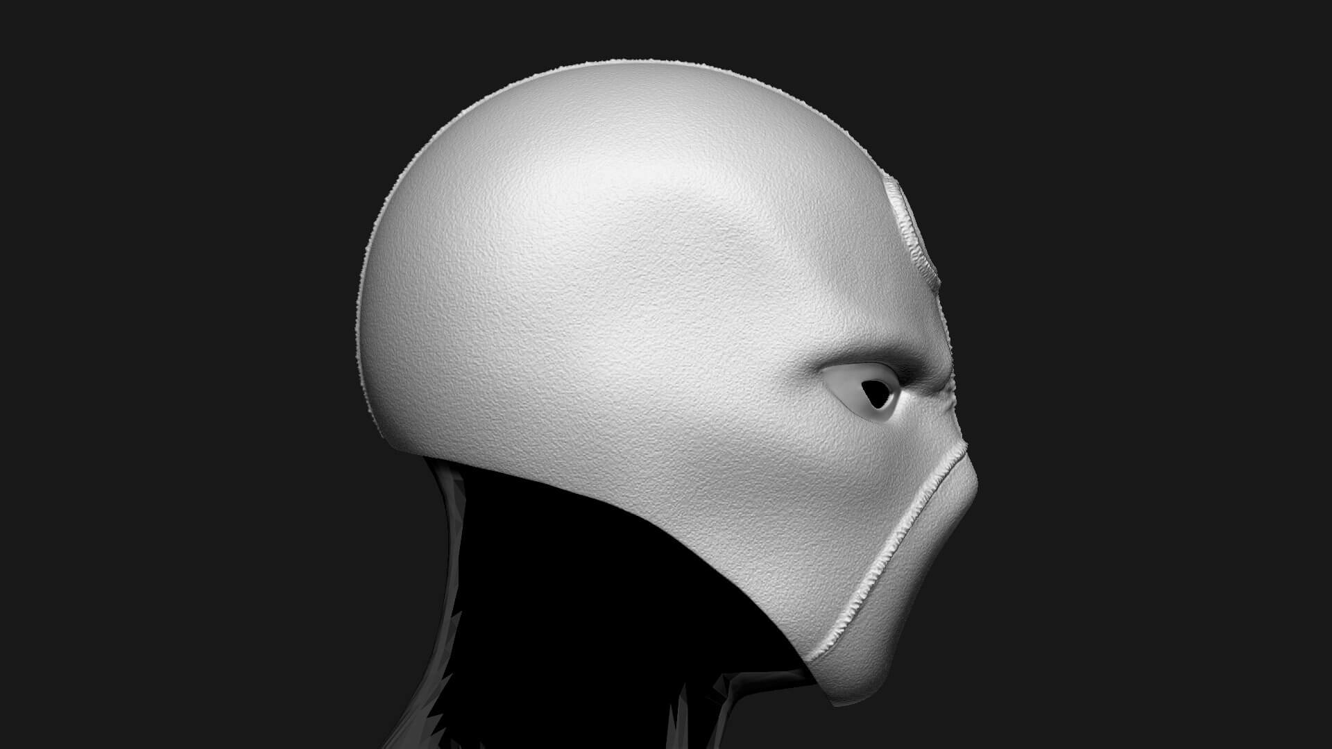 Moon Knight Mask - Marvel Comics 3D Model by blackstar90