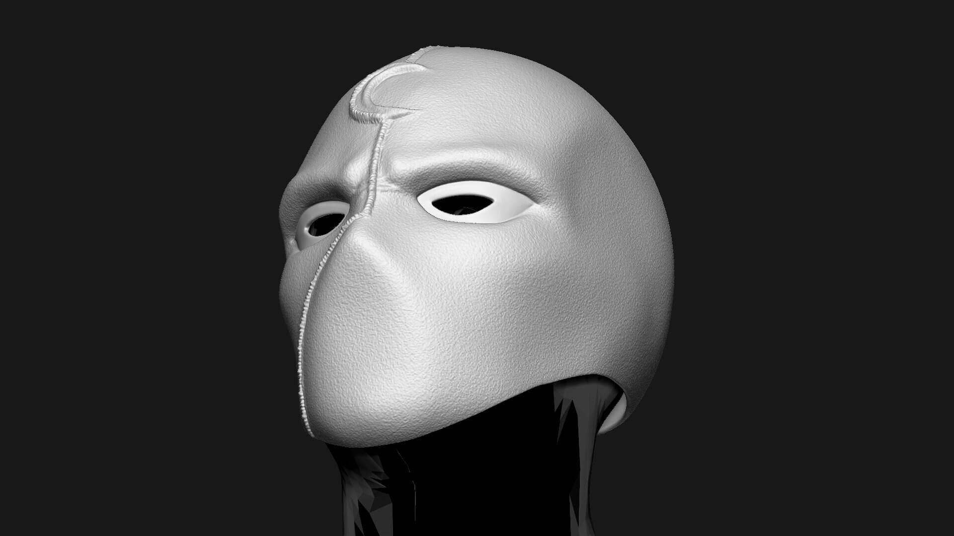 Face Less White Mask
