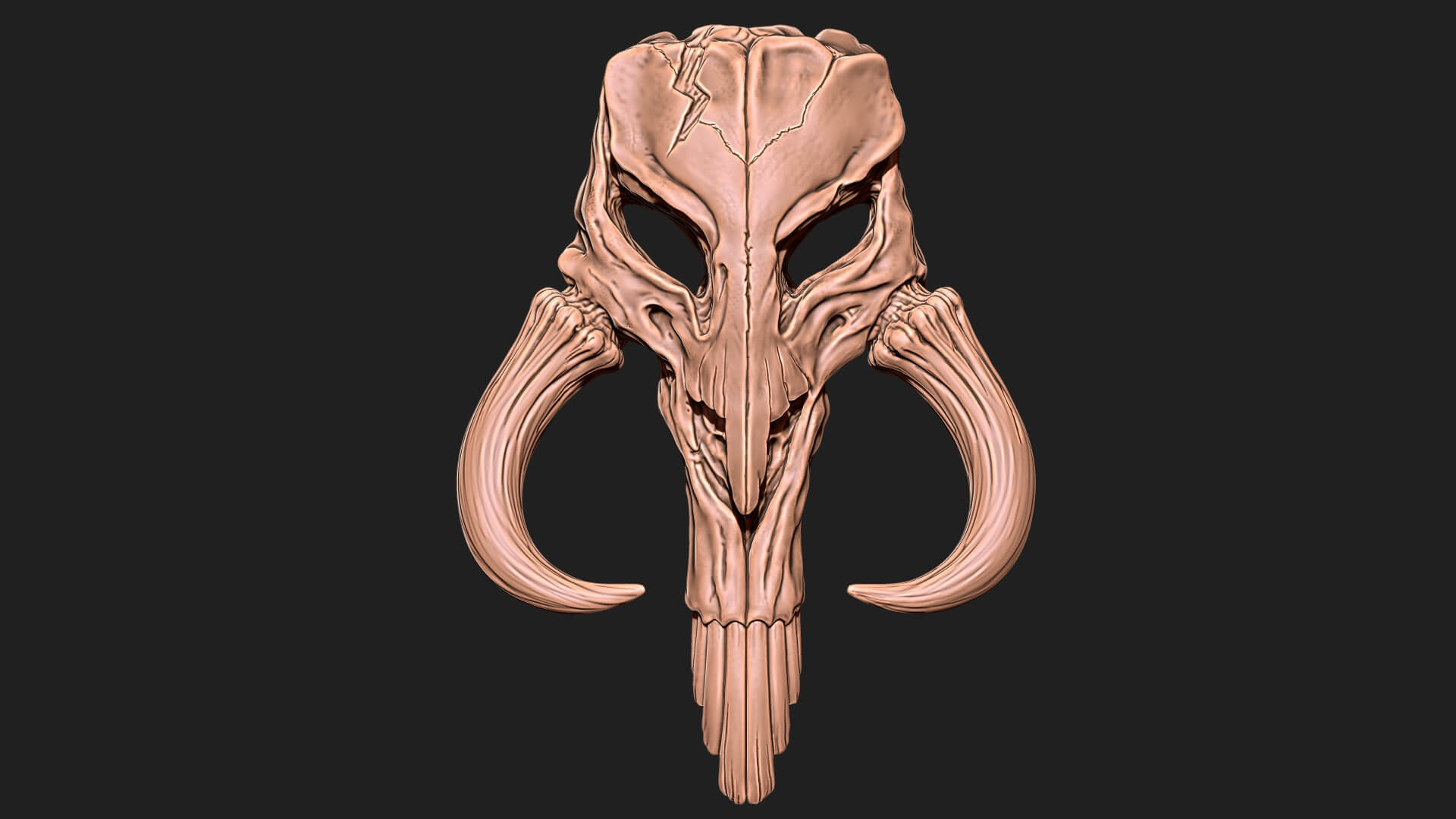 Mythosaur Skull High Quality - Mandalorian Starwars Movie 3D Model by ...