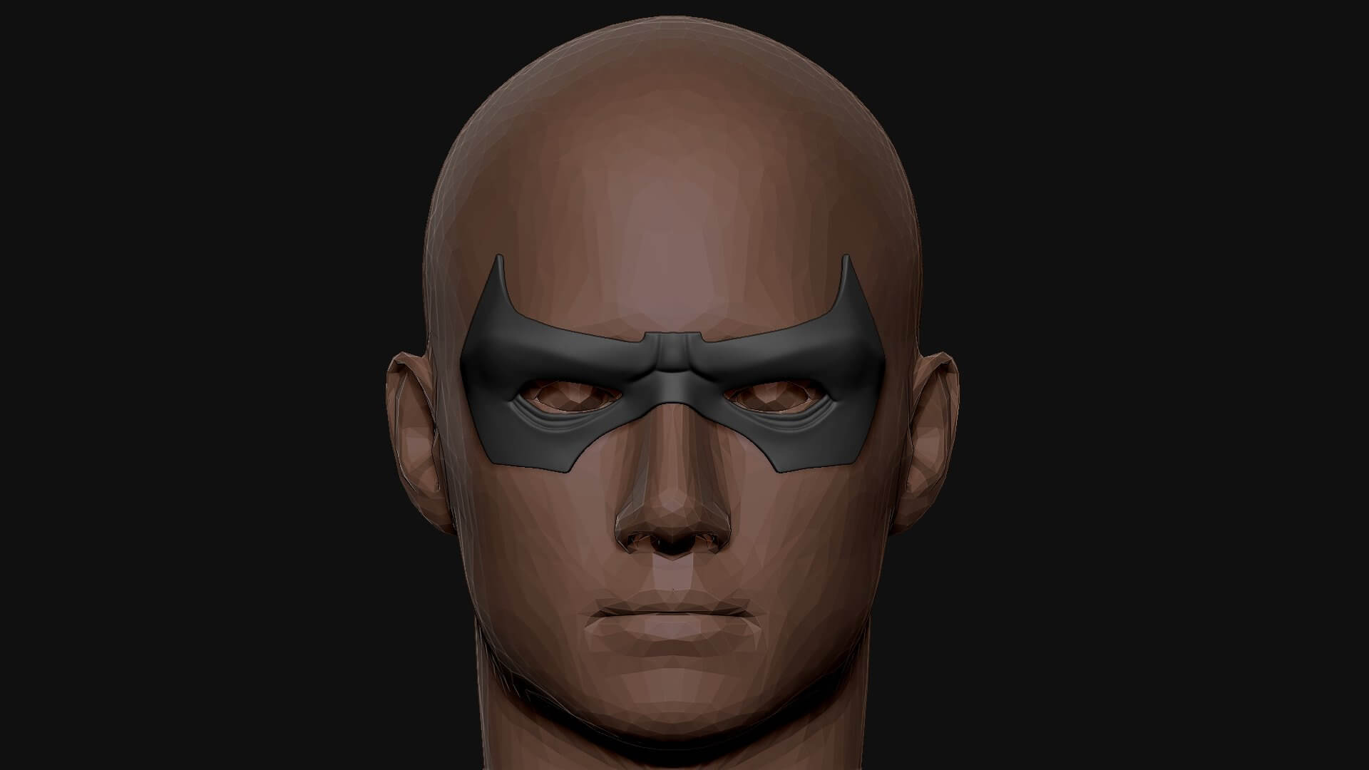 Nightwing Eyes Mask - TITANS Season 3 3D Model by blackstar90