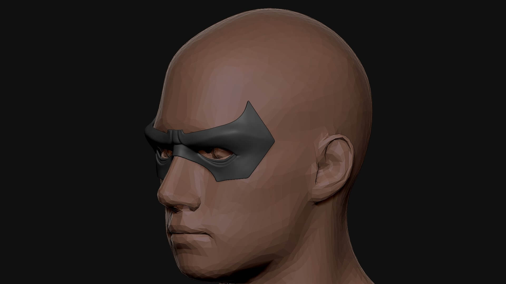 Nightwing Eyes Mask - TITANS Season 3 3D Model by blackstar90