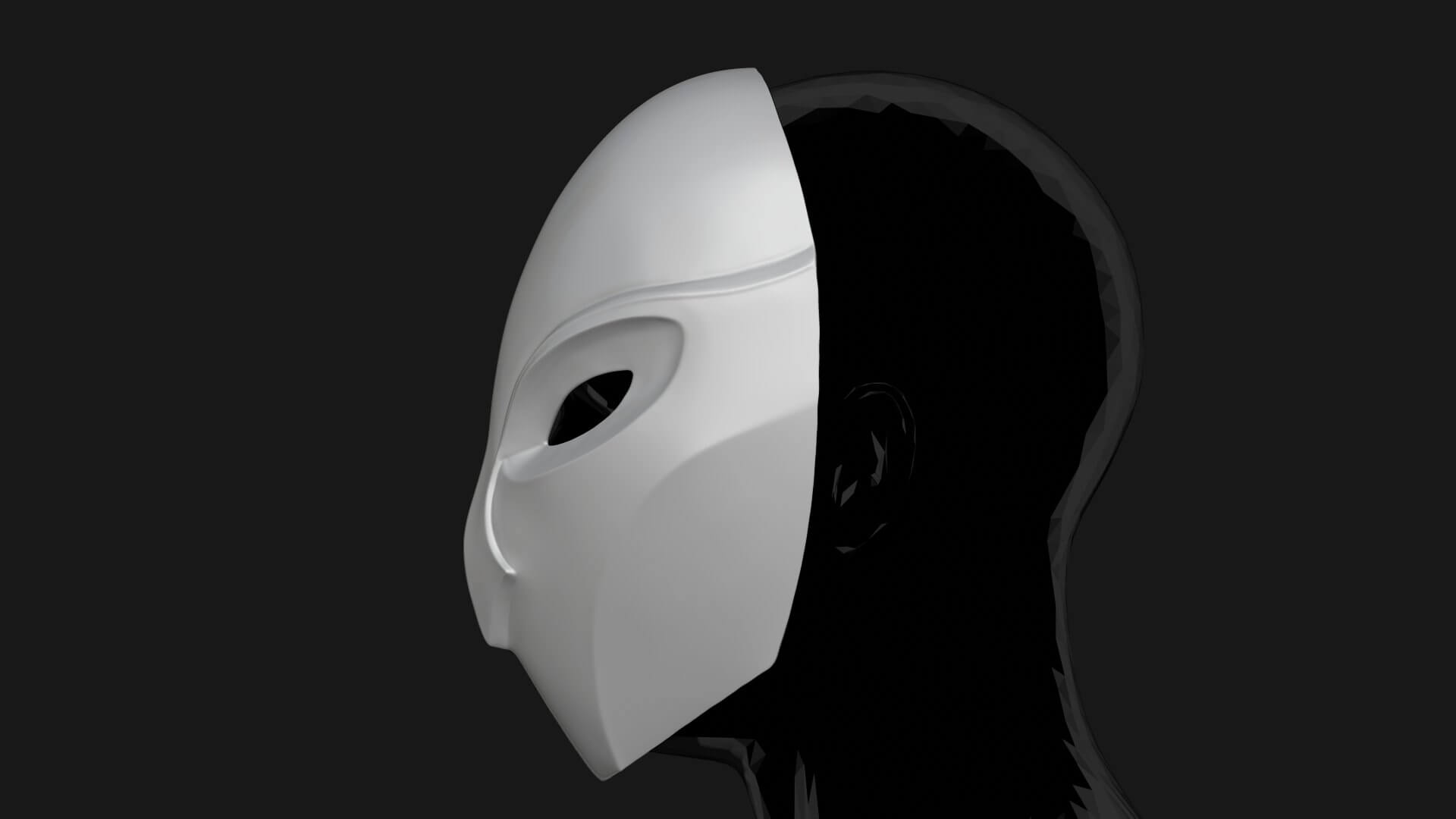 Court of Owls Mask - Bat Man Gotham Knights 3D Model by blackstar90