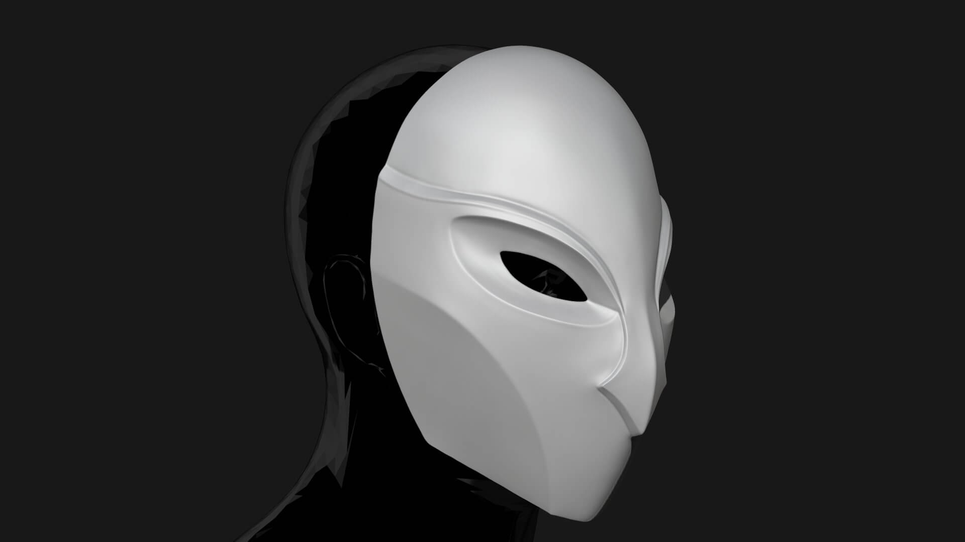 Court of Owls Mask - Bat Man Gotham Knights 3D Model by blackstar90