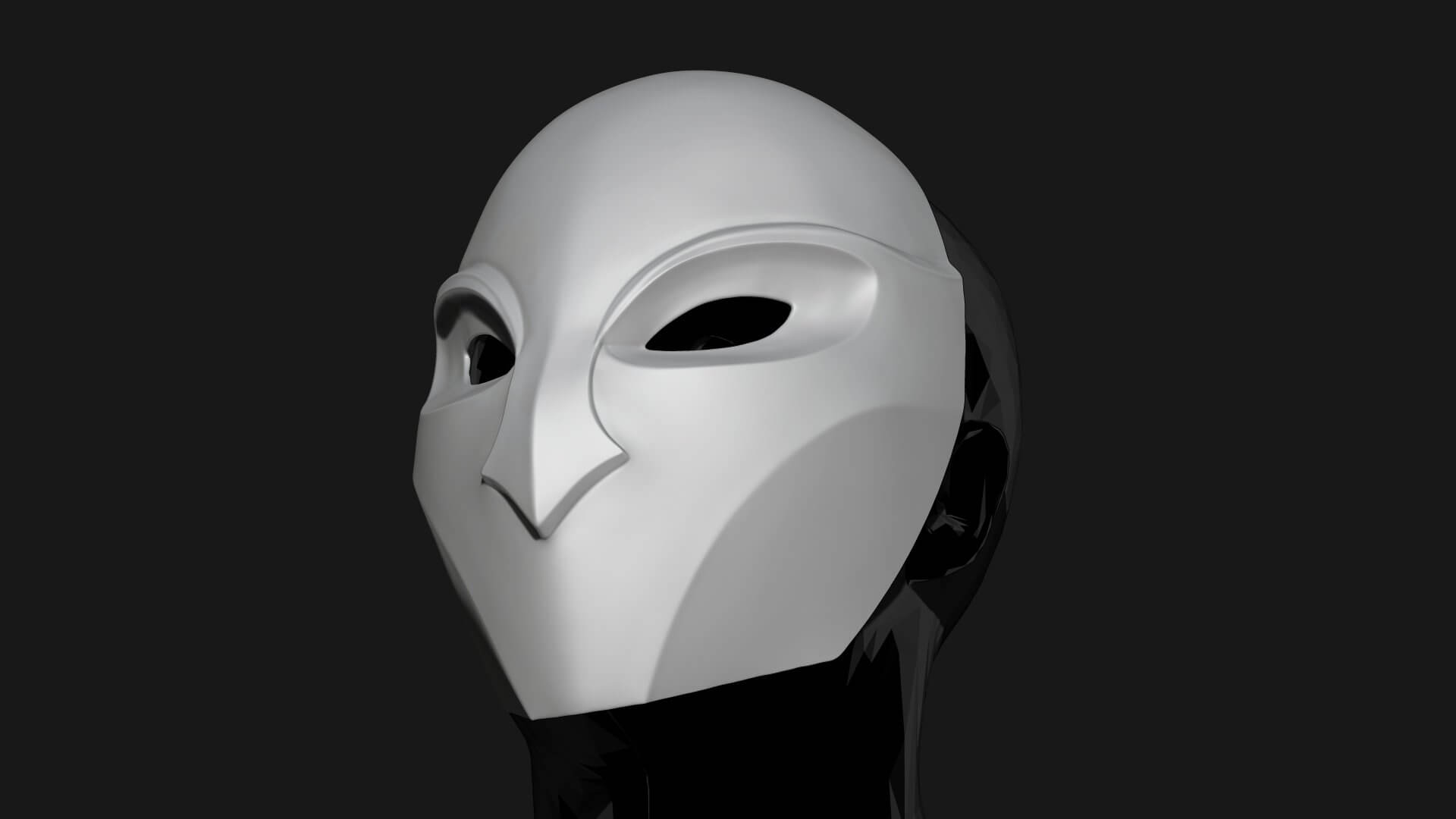 Court of Owls Mask - Bat Man Gotham Knights 3D Model by blackstar90