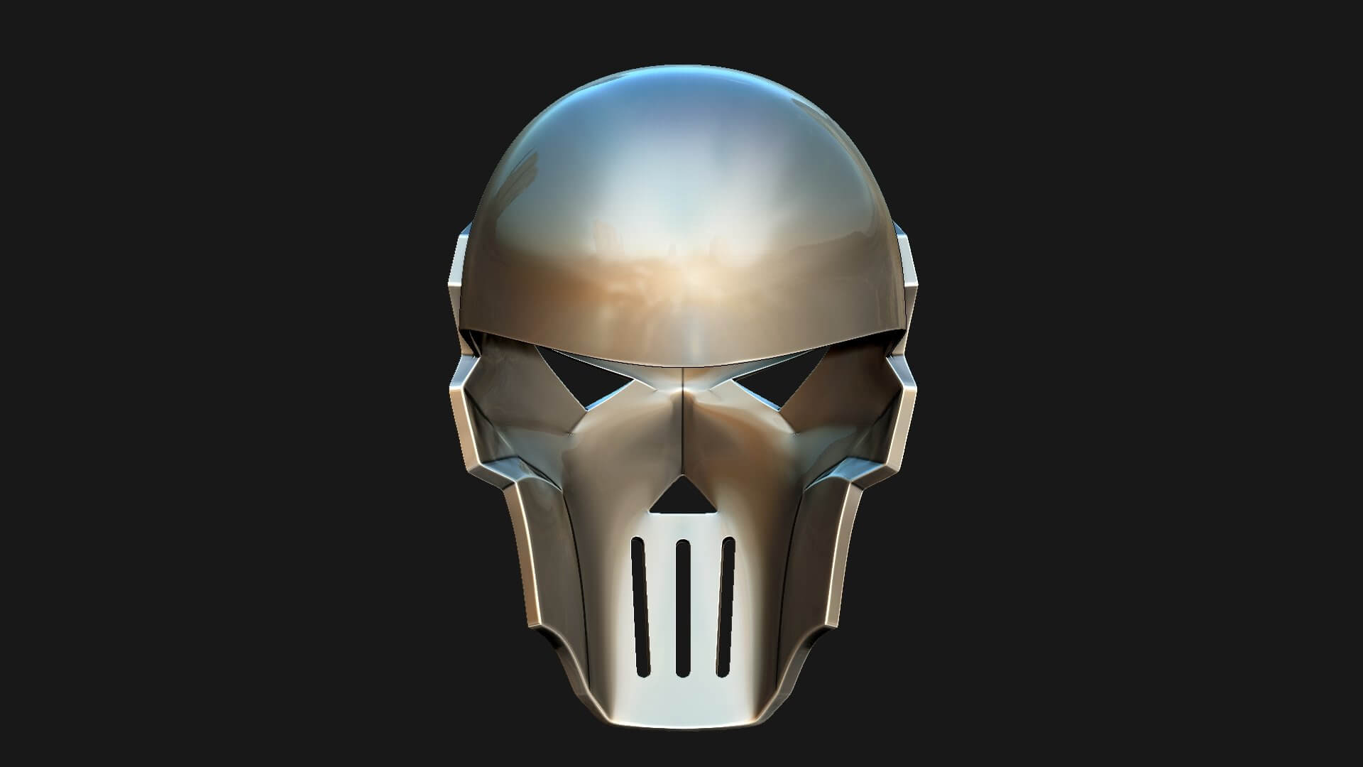 Phantasm Helmet - Casey Jones Mask Scale 3D Model by blackstar90