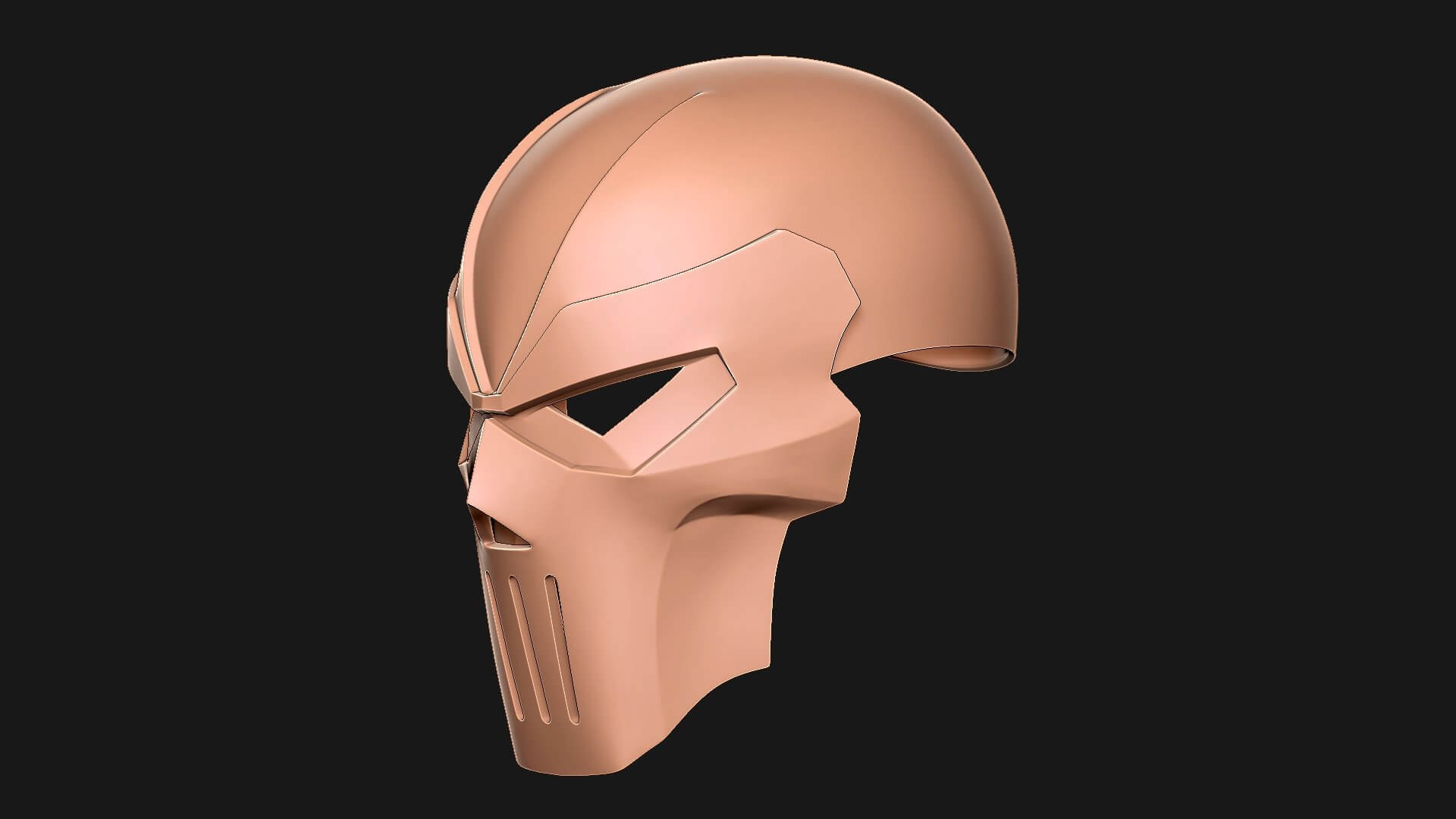 Phantasm Helmet - Casey Jones Mask Scale 3D Model by blackstar90