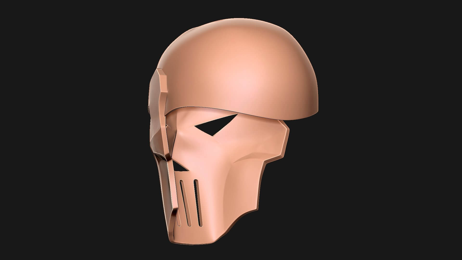 Phantasm Helmet - Casey Jones Mask Scale 3D Model by blackstar90