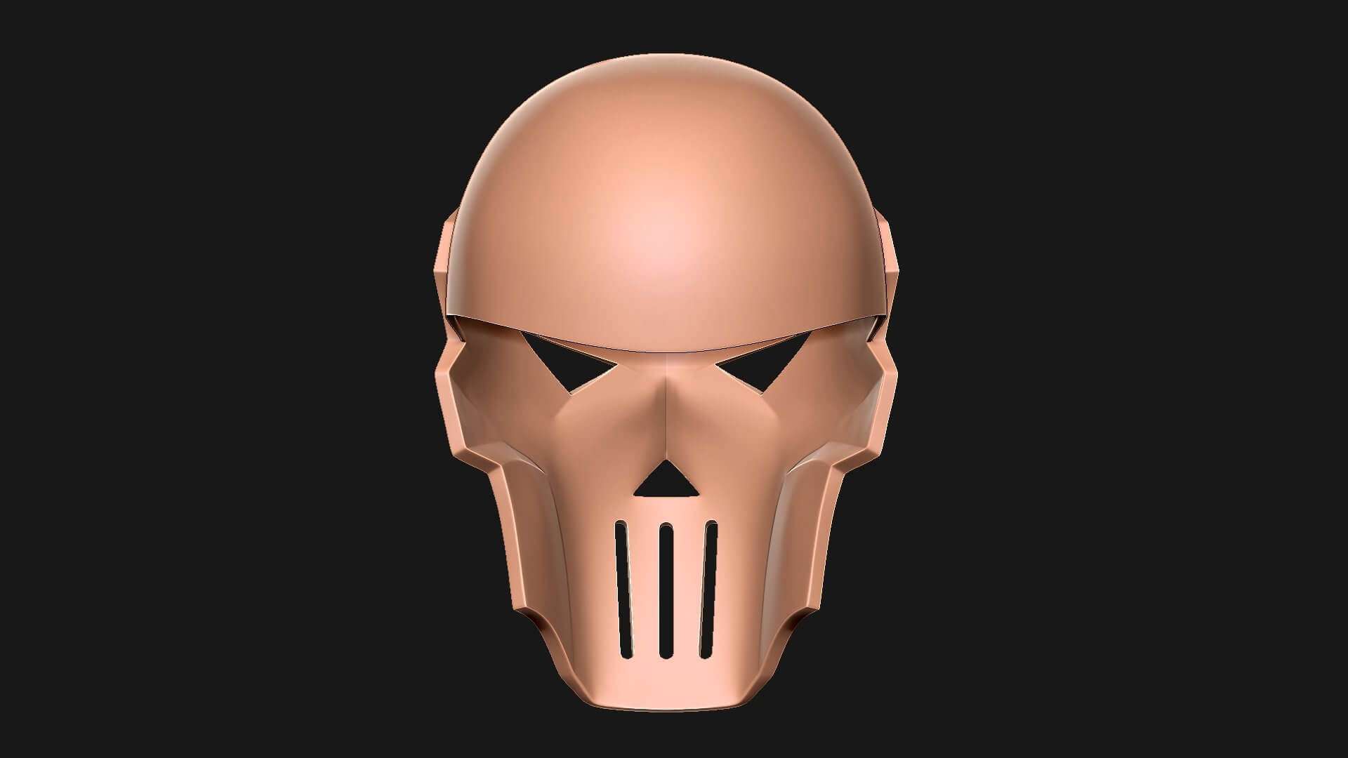 Phantasm Helmet - Casey Jones Mask Scale 3D Model by blackstar90