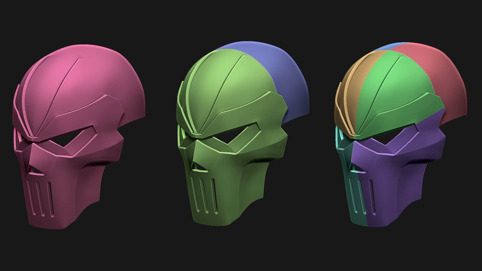 Phantasm Helmet - Casey Jones Mask Scale 3D Model by blackstar90