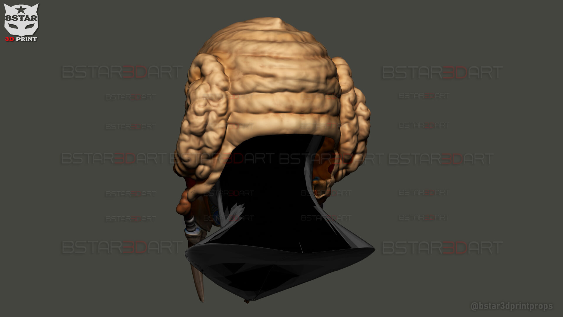 Plo Koon Jedi High Quality Mask - Star Wars Cosplay 3D Print Model by ...