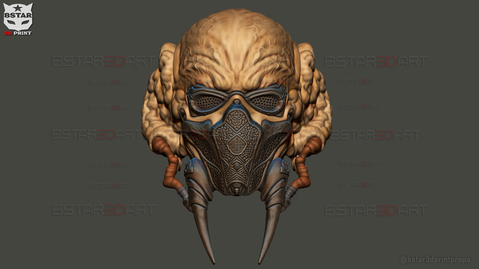 Plo Koon Jedi High Quality Mask - Star Wars Cosplay 3D Print Model by ...