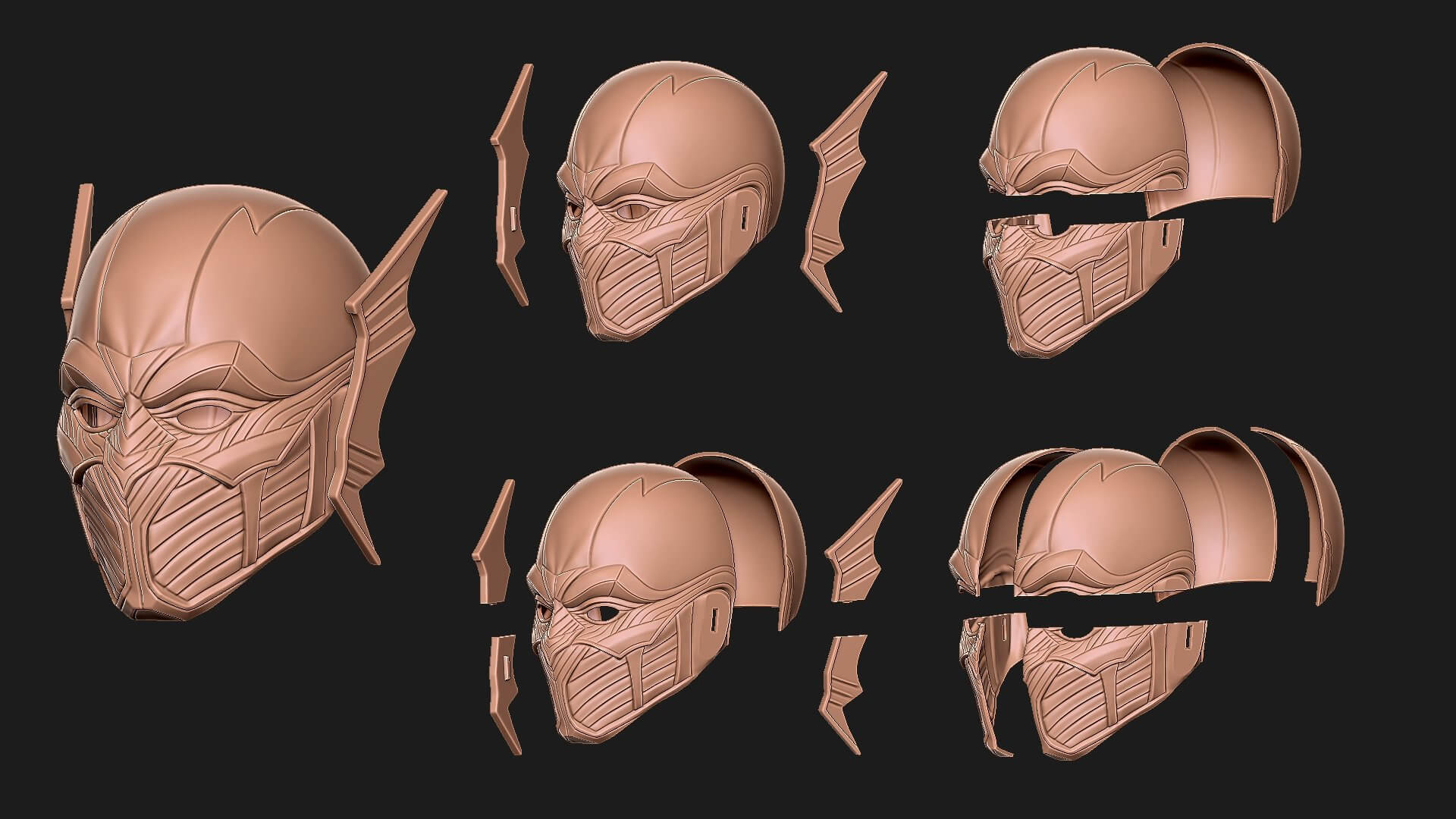 Flash Mask Template