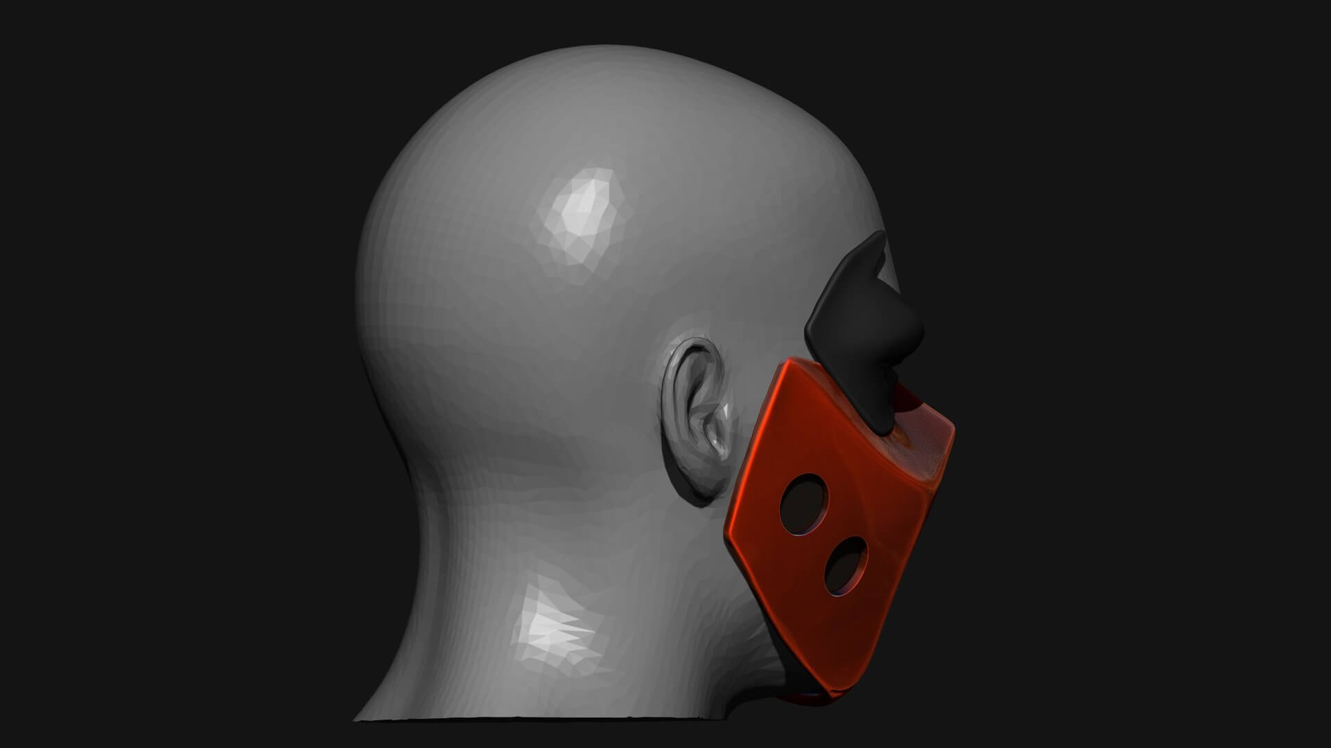 Red Hood Mask - DC Comics 3D Print Model by blackstar90