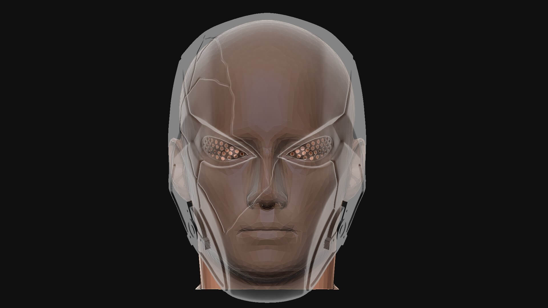 Red Hood Mask - Titans Season 3 3D Model by blackstar90