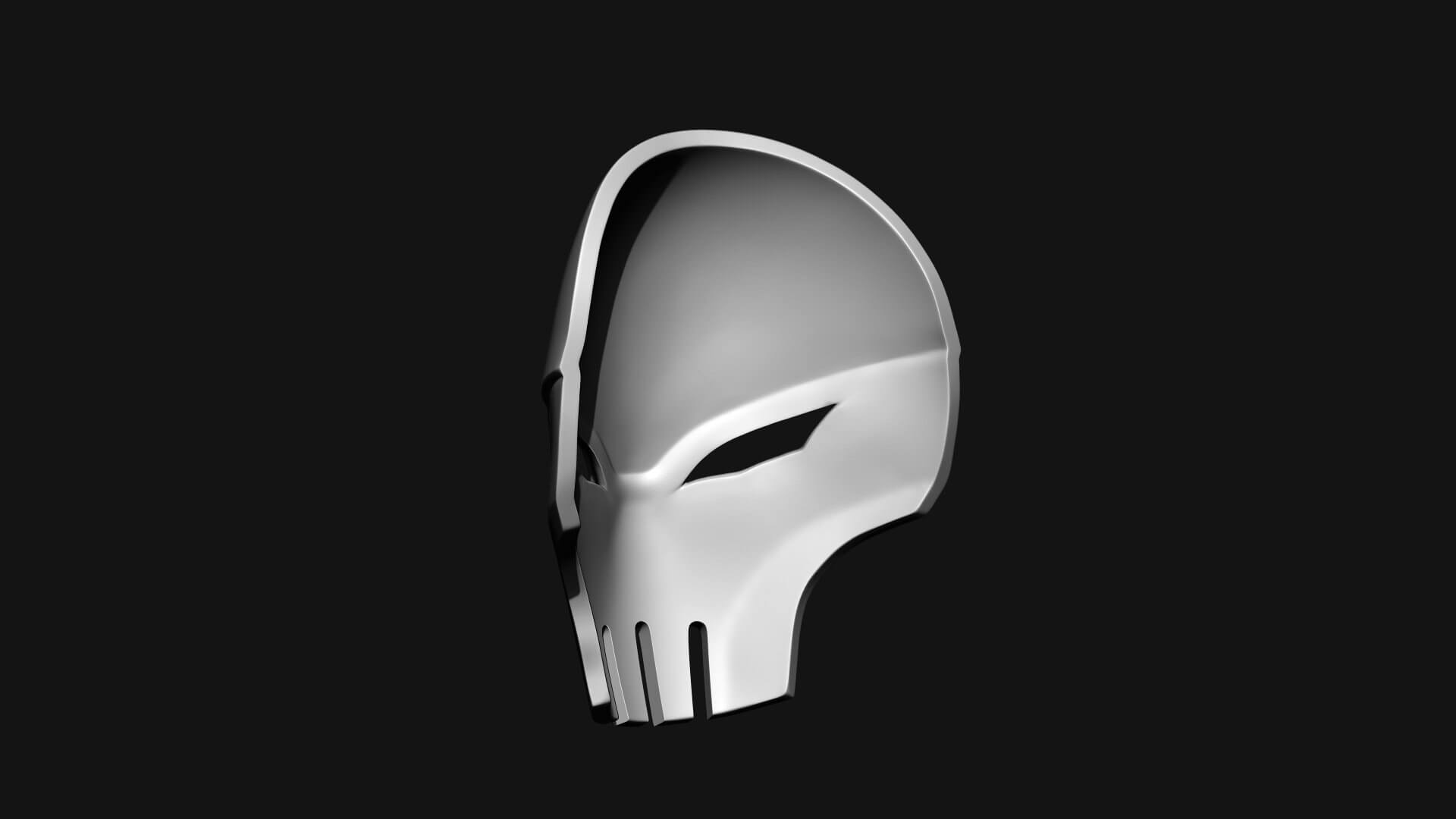 Red X Half Mask from DC Comics - 3D Model by blackstar90